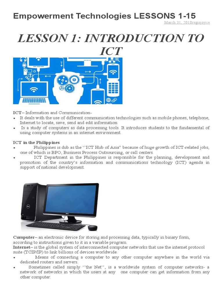 Empowerment Technologies Lerners Module Grade 11 | PDF | Image Editing ...