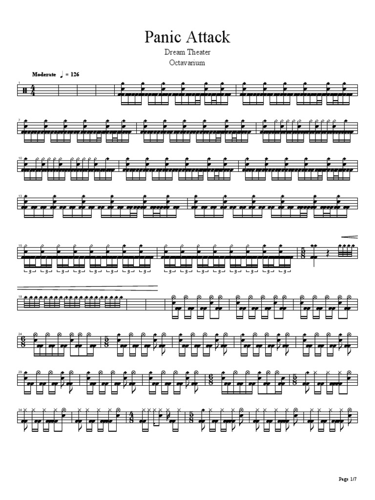 Panic Attack - Dream Theater | PDF