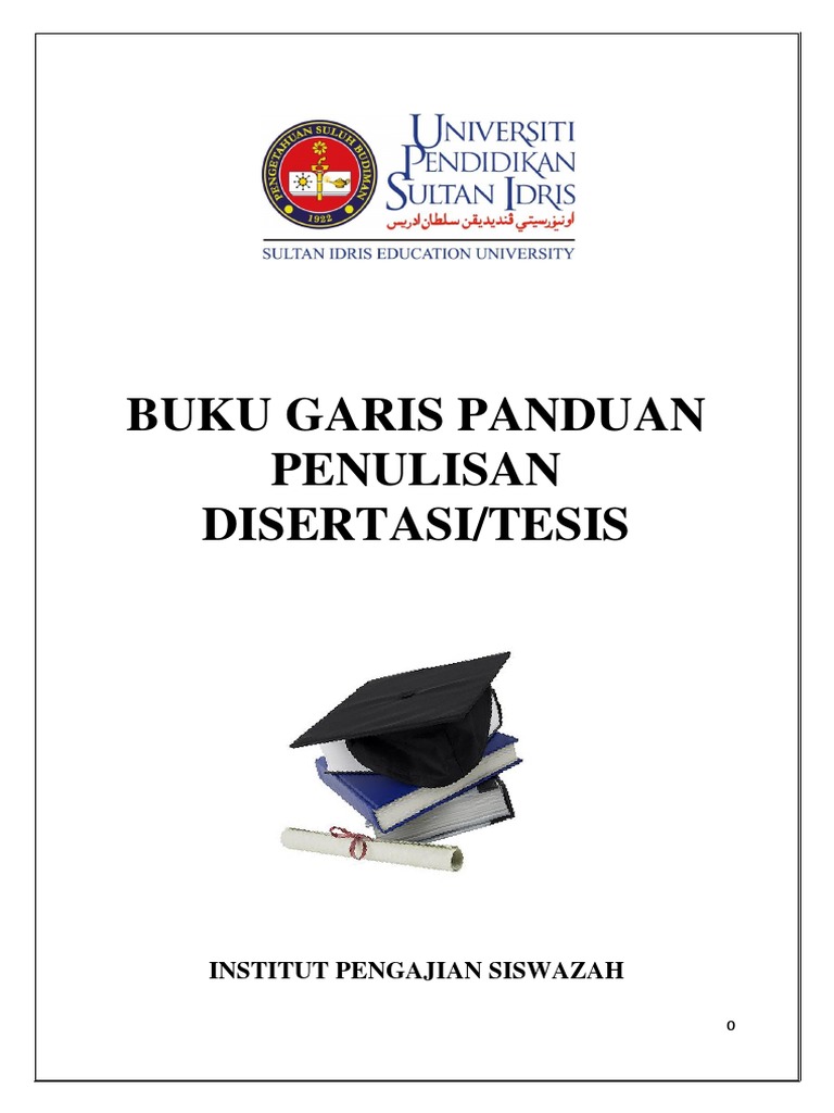 Panduan Penulisan Disertasi/Tesis UPSI | PDF | Seni
