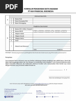 Form 03 BPJS Kesehatan - Daftar Isian Tambahan Keluarga (F3) | PDF
