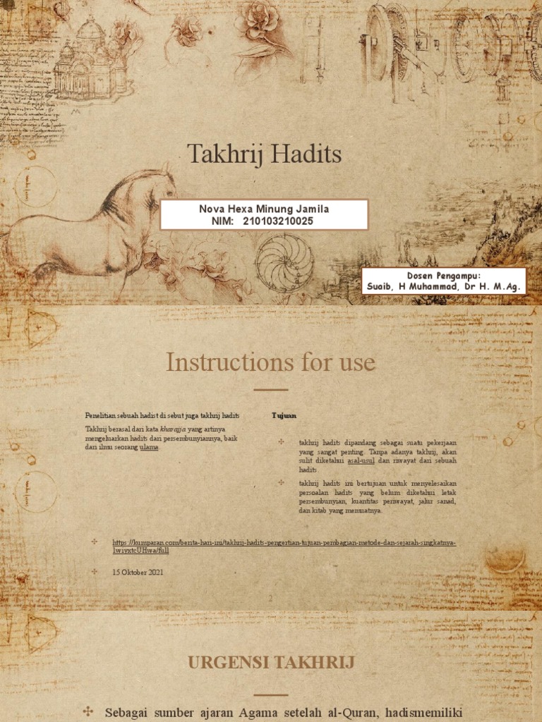 Panduan Lengkap Takhrij Hadits | PDF