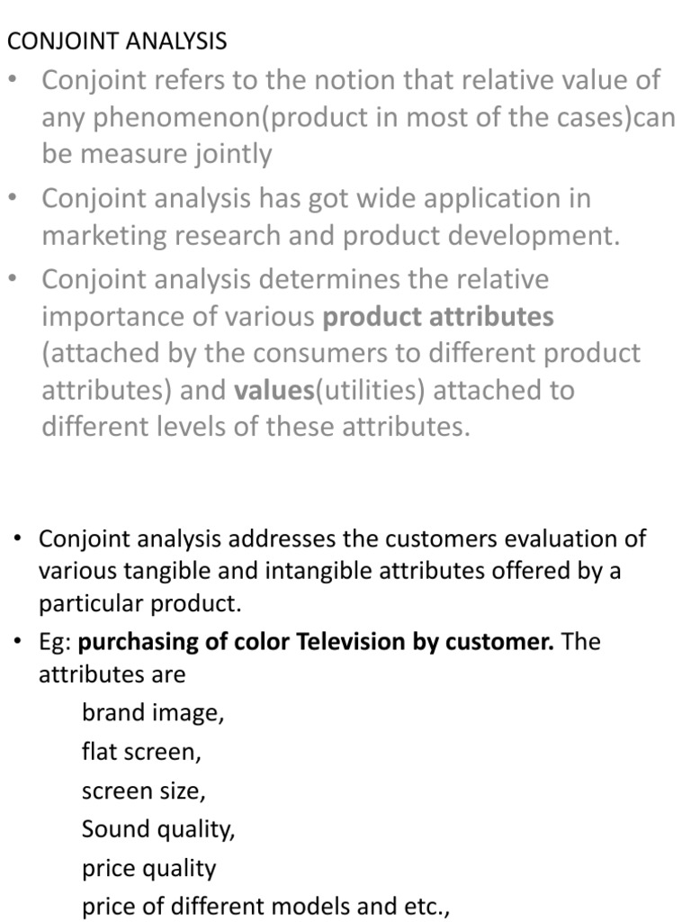 Conjoint Analysis | PDF | Dummy Variable (Statistics) | Utility
