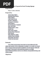 PROJECT PROPOSAL-Construction of Flood Control-DILG ASAPP | PDF | Drainage | Flood