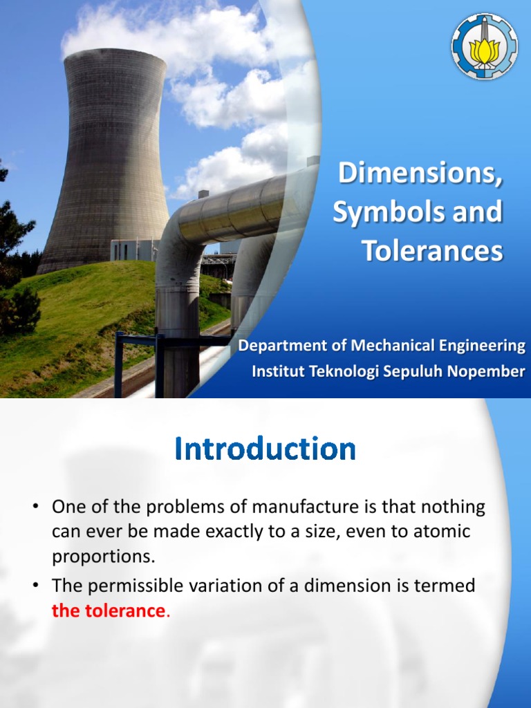 4 Dimensions, Symbols and Tolerances | PDF | Engineering Tolerance ...