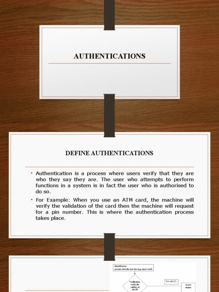 Authentications | PDF | Biometrics | Authentication