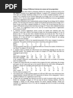 Practice Questions On ANOVA | PDF | Statistics | Scientific Method