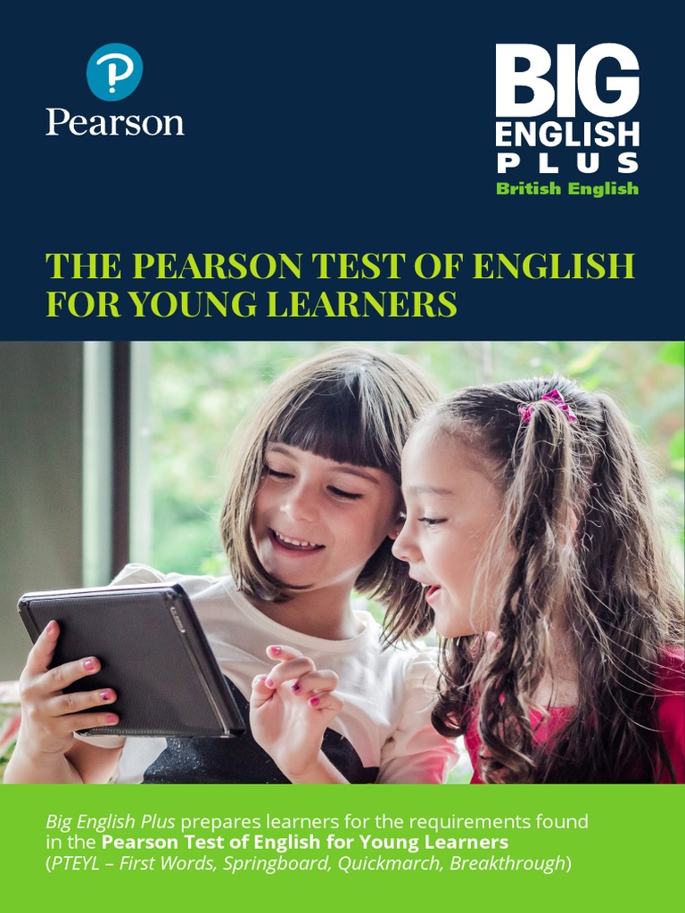 Preparing Young Learners for Success: How Big English Plus Aligns to ...