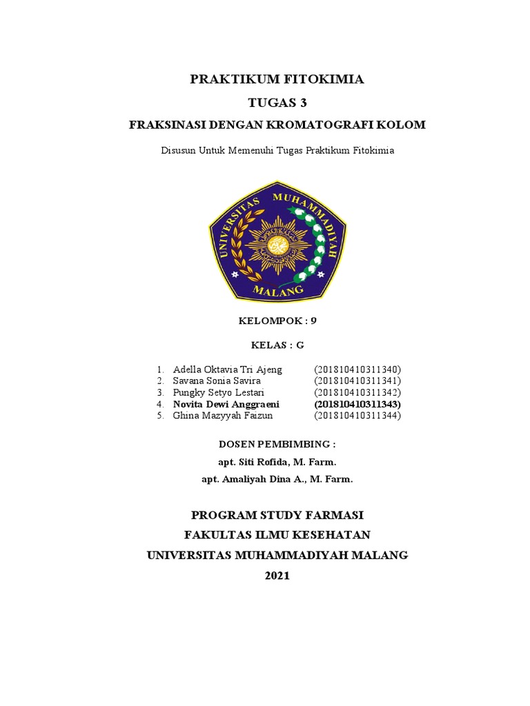 Fraksinasi Kromatografi Kolom | PDF | Griya & Taman