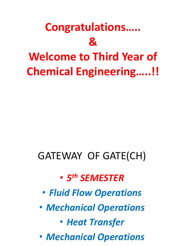 Introduction to Mechanical Operations and Particle Technology in ...