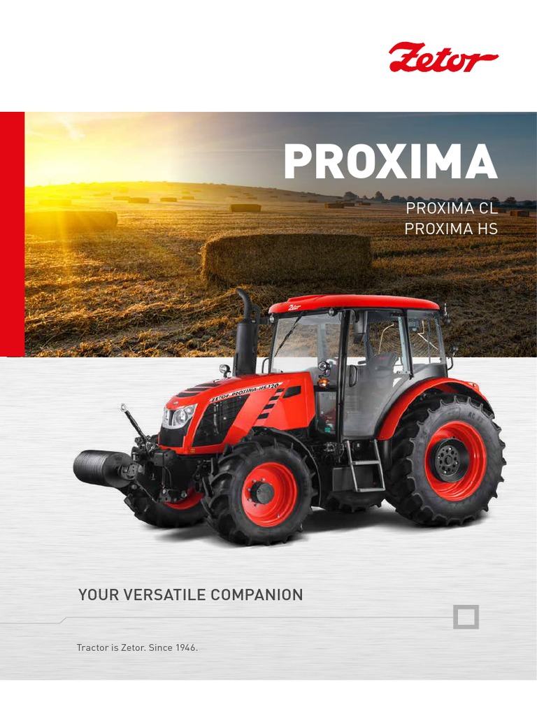 Proxima: Proxima CL Proxima Hs | PDF | Transmission (Mechanics) | Tractor