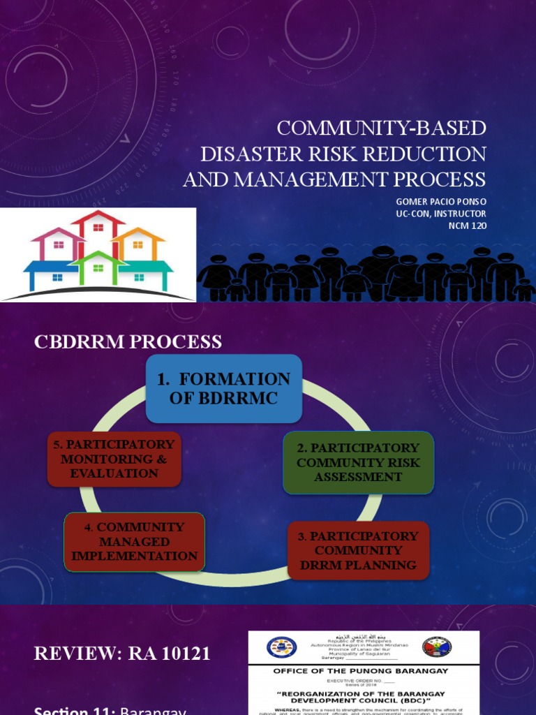 Community-Based Disaster Risk Reduction and Management Process | PDF ...