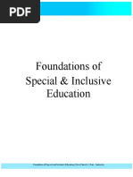 SPED Timeline | PDF | Special Education | Disability