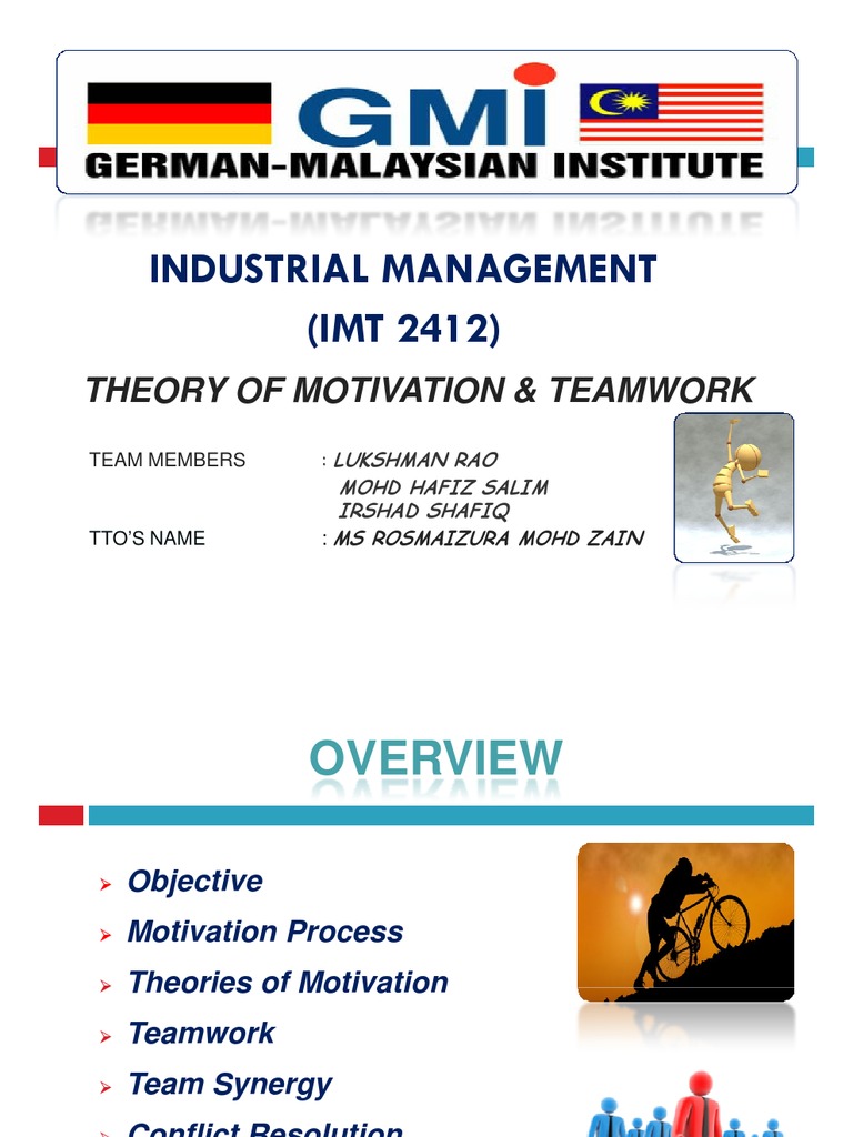Motivation & Teamwork Theories | PDF | Motivation | Motivational