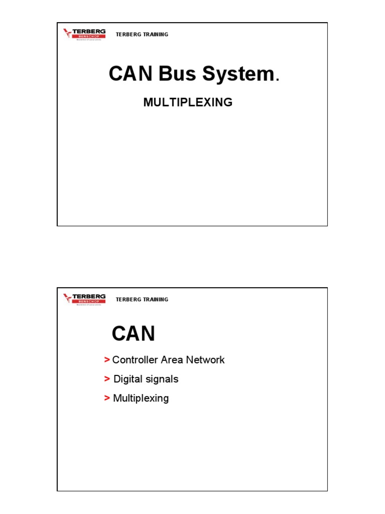 CAN Bus System Overview and Standards | PDF | Computers