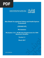 OSHAD SF Code of Practice Overview | PDF