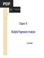Multivariate Regression | PDF | Regression Analysis | Multicollinearity