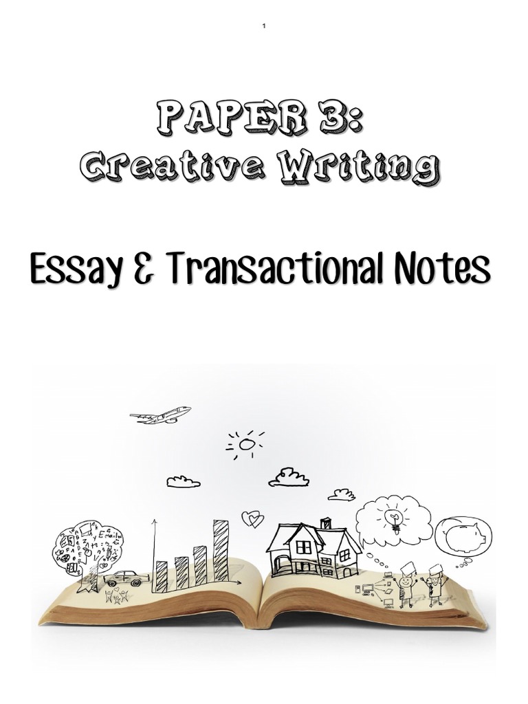 English HL Creative Writing Notes and Exercises | PDF | Essays | Writers