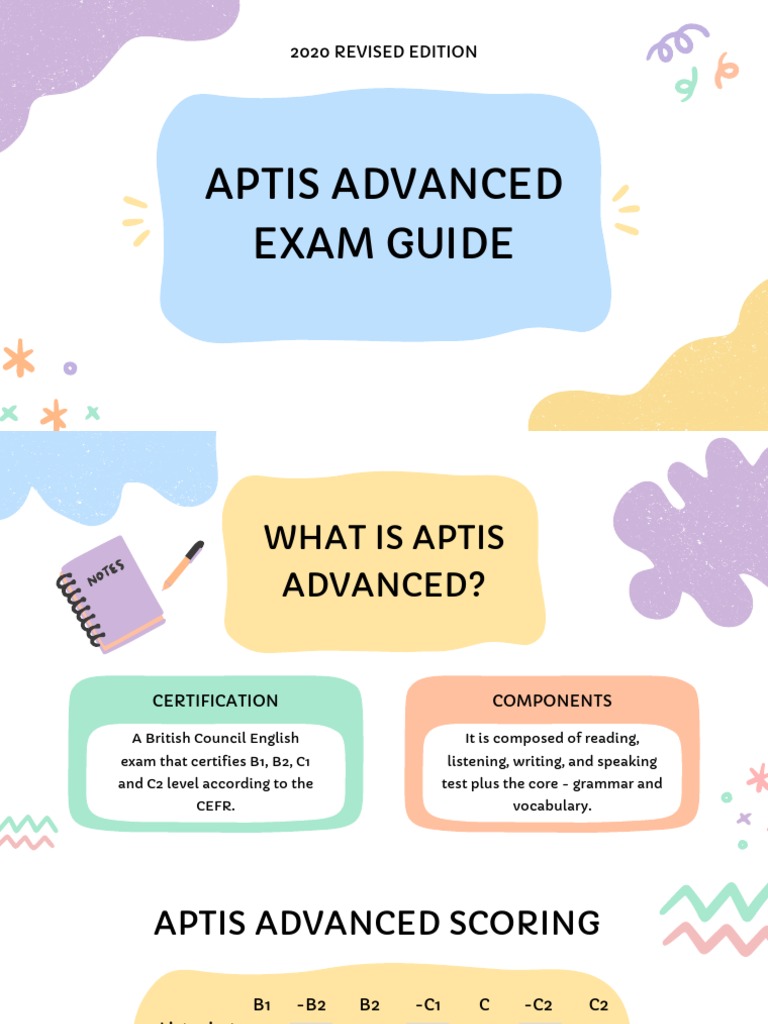Aptis Advanced Exam Guide: 2020 Revised Edition | PDF | Learning | Communication