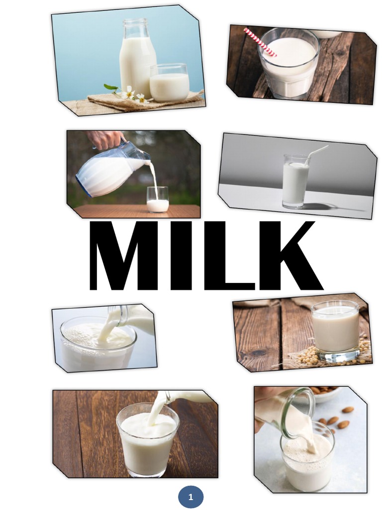 Milk Project | PDF | Milk | Foods