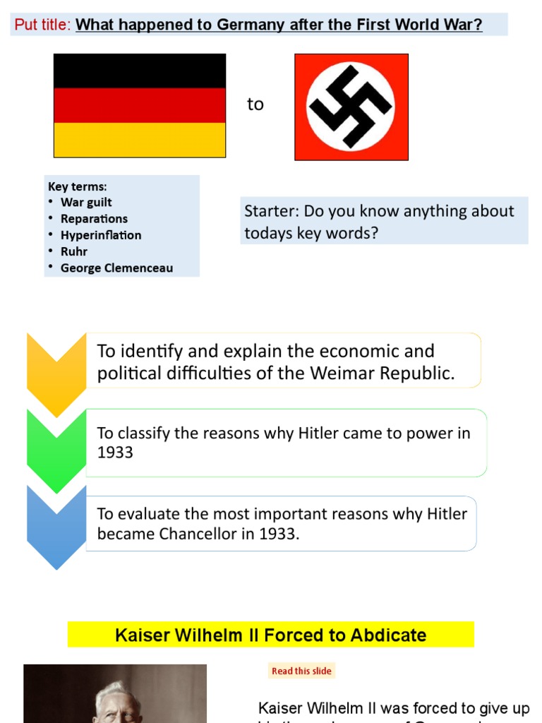 Weimar Struggles & Hitler's Rise | PDF | Weimar Republic