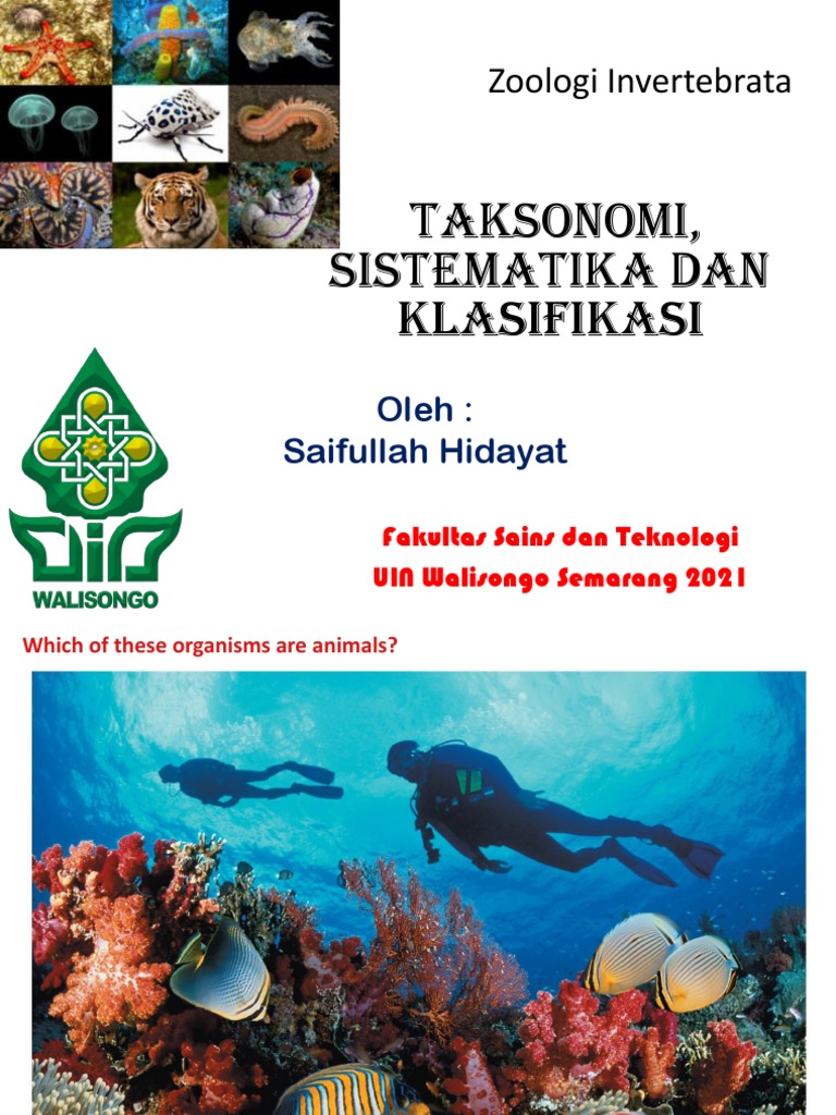 Taksonomi, Klasifikasi Dan Sistematika | PDF