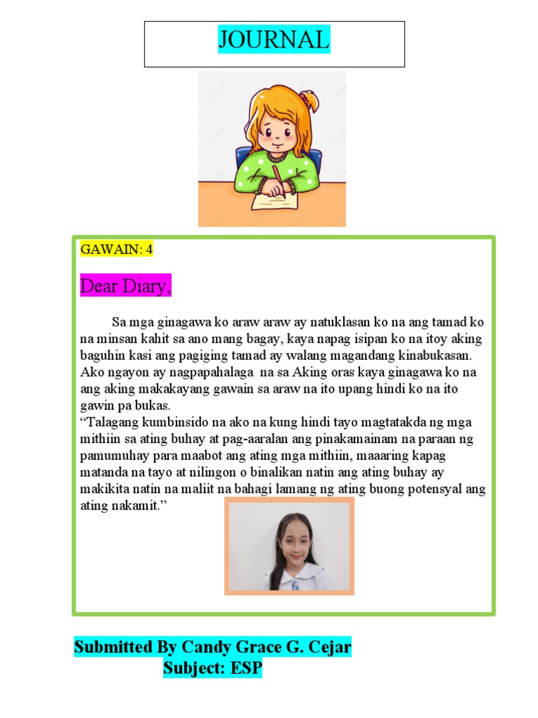 Journal: Dear Diary | PDF