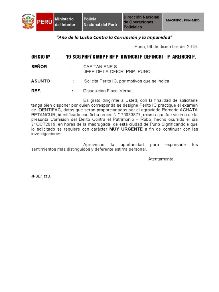 OFICIOS RML Colombiano | PDF | Violencia | Derechos humanos