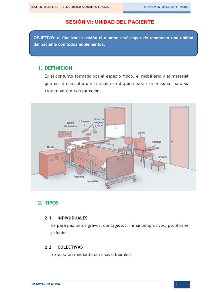 Unidad Del Paciente | PDF | Especialidades Medicas | Ciencias de la Salud