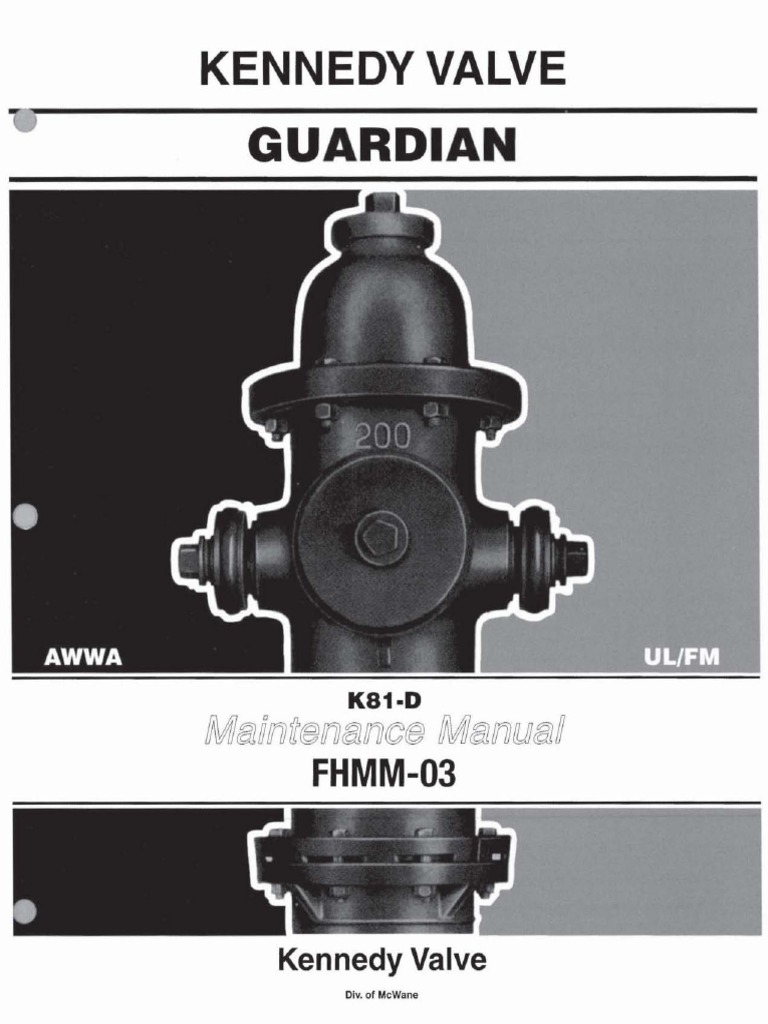 Hydrant Installation & Maintenance Guide | PDF | Nut (Hardware) | Screw