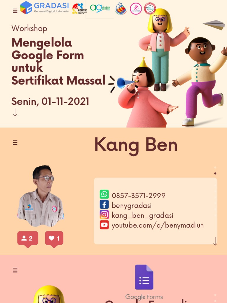 Materi Workshop Google Form | PDF