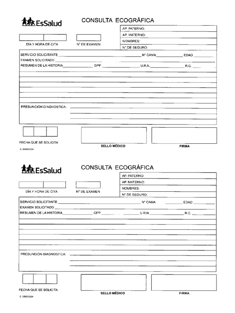 Ecografia Orden | PDF