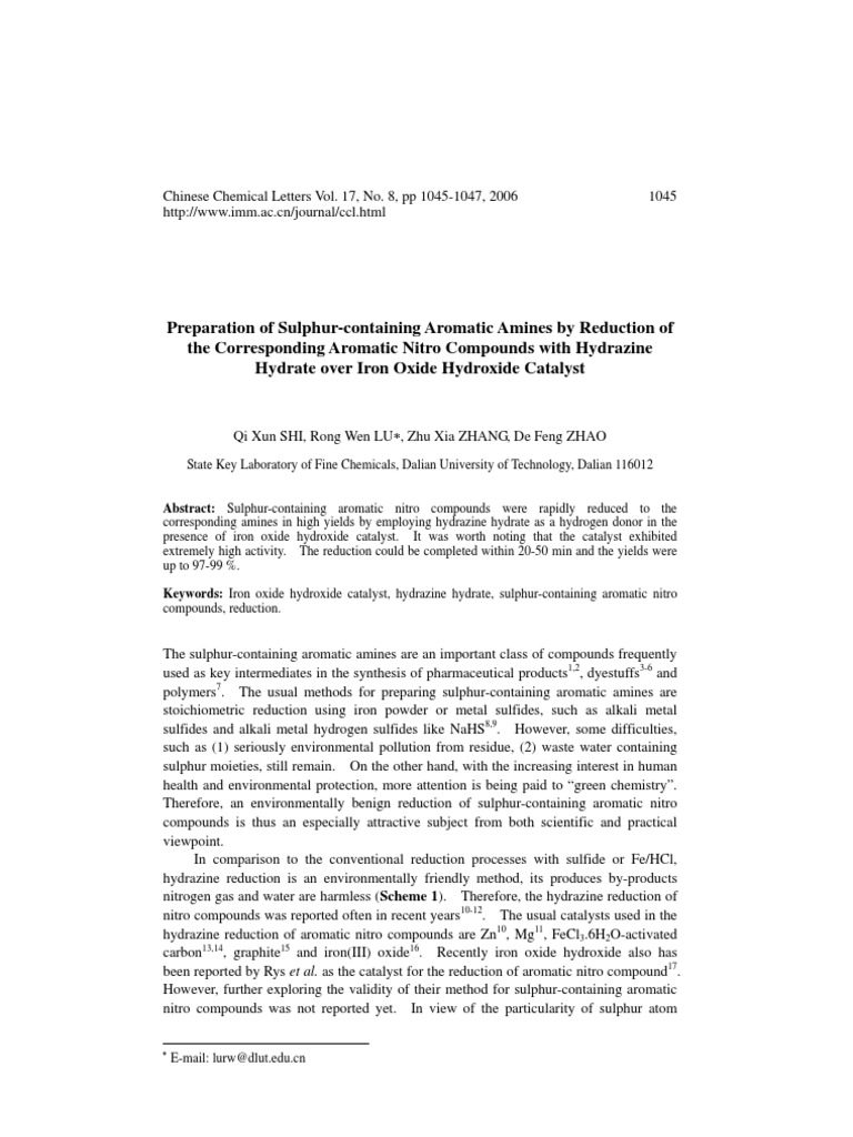 Reduction Research Paper | Download Free PDF | Redox | Iron