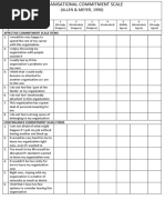 Questionnaire For Job Satisfaction, Involvement and Commitment Scale ...