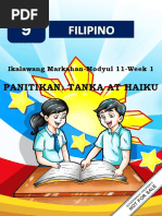Tula - Tanka at Haiku-Filipino-9 | PDF
