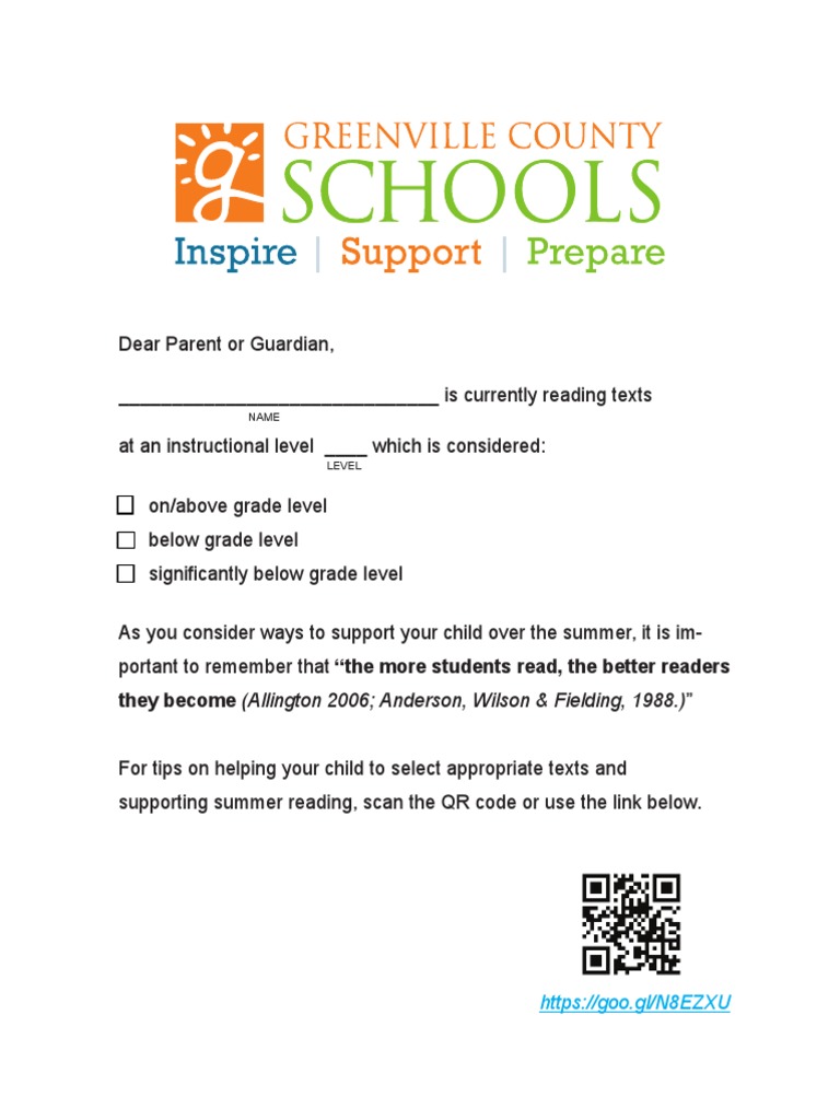 Summer Reading Tips for Parents | PDF