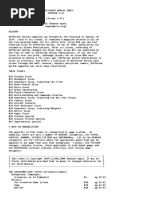 D20 Modern Character Sheet | PDF | D20 System | Tabletop Games