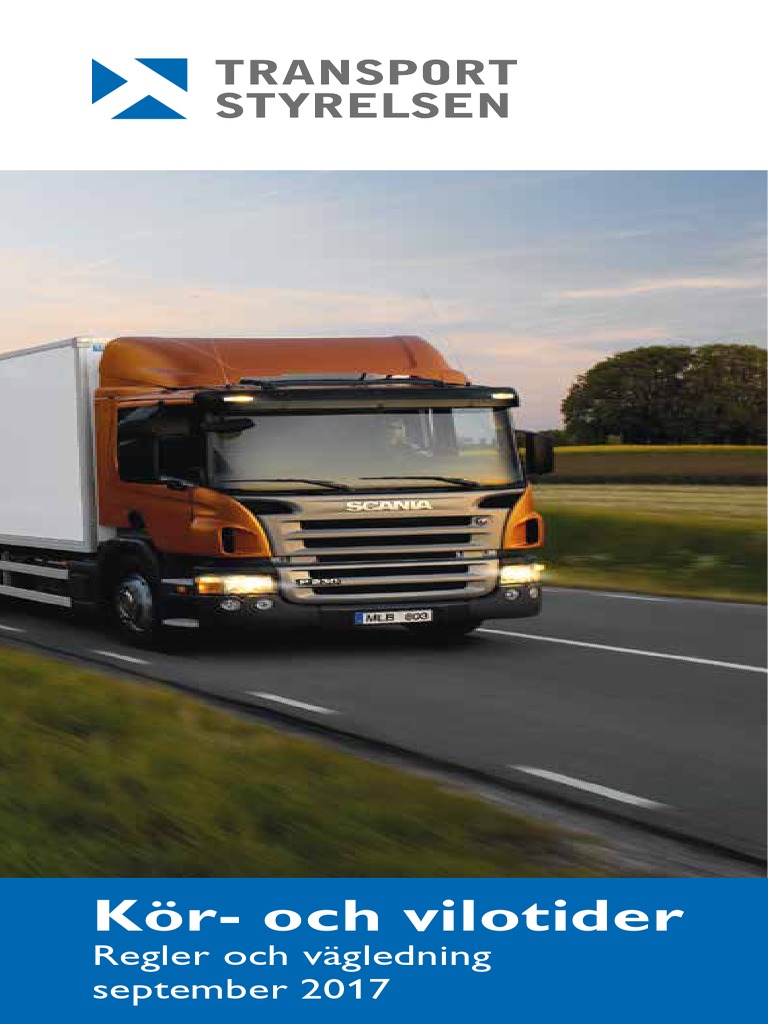 Kor Och Vilotider - Utgava14 - Webb - 2017 09 20 | PDF
