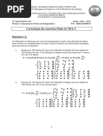 Correction TD 3 Robotique 2021-2022 | PDF | Automatisation | Mathématiques