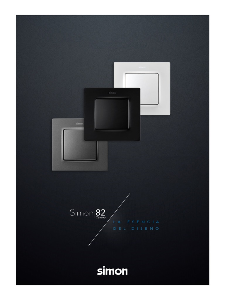 Simon 82 Concept Catalogo | Descargar gratis PDF | Enchufes y tomas de ...