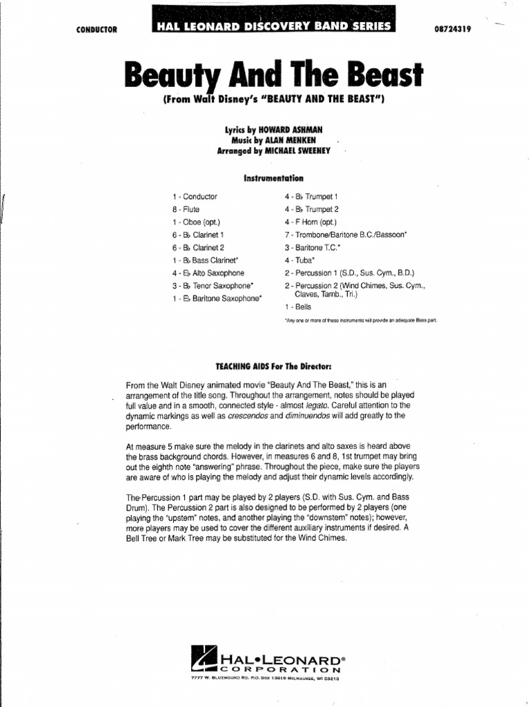 Beauty and The Beast | PDF