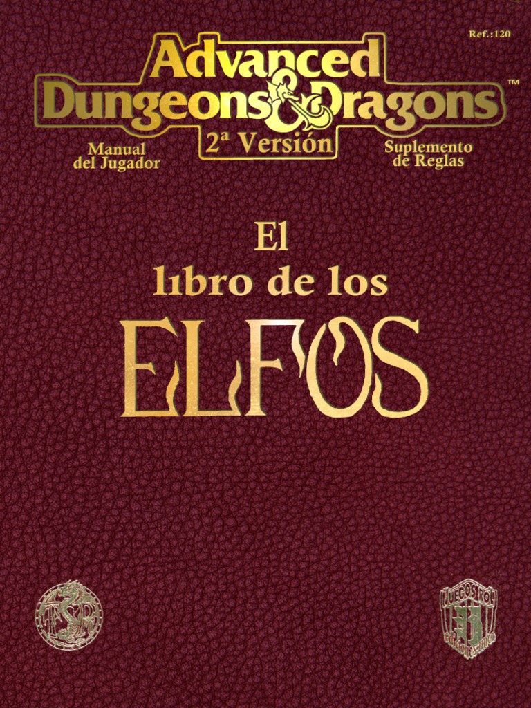 AD&D 2 El Libro de Los Elfos (Calidad Digital) | PDF | Duendes | Elf ...