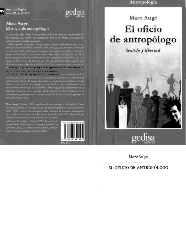 MARC AUGE El Oficio Del Antrop | PDF | Muerte | Sociedad