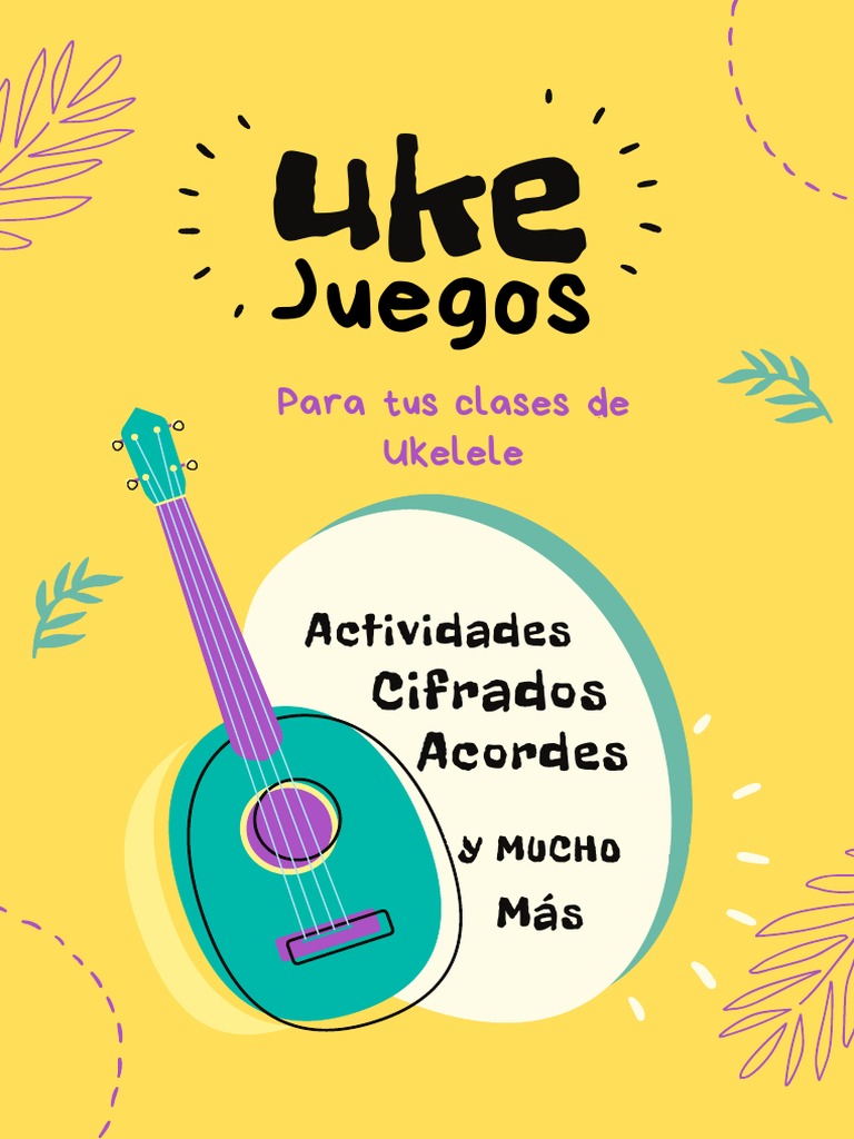 Actividades y Juegos para Ukelele Infantil | PDF | Acorde (Música ...