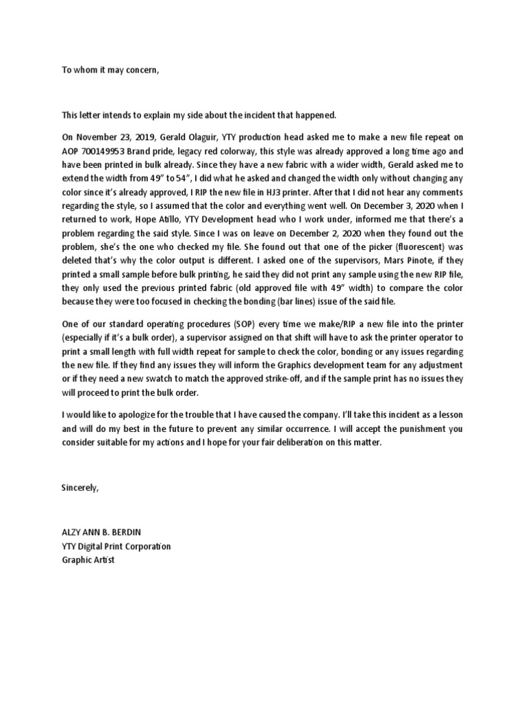 IR Letter | PDF