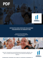 1.1 Carta Instructivo Prueba Psigma | PDF | Tarjeta de crédito | Tarjeta de débito