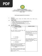 Detailed Lesson Plan in Music Timbre | PDF | Performing Arts | Sound