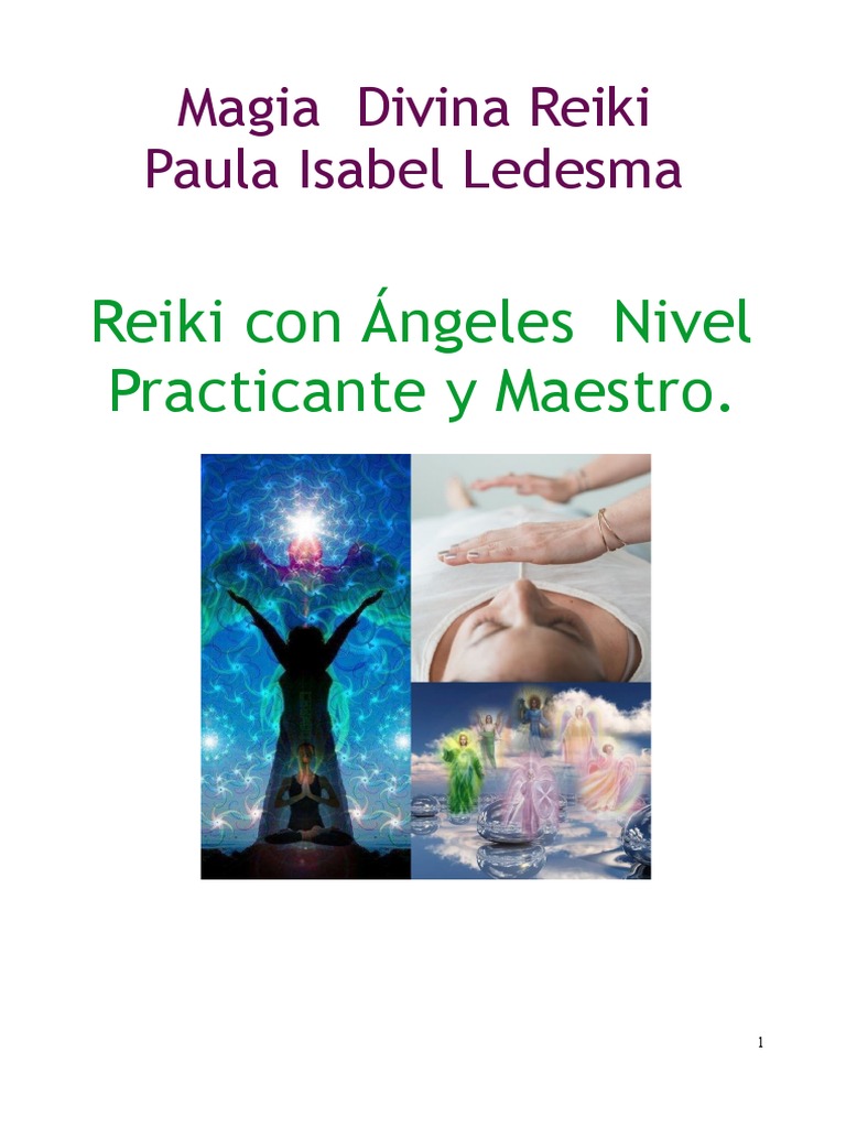 Reiki Angelical Manual | PDF | Mano