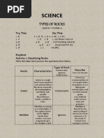 3 Part Cards - Kinds of Rocks | PDF | Sedimentary Rock | Rock (Geology)