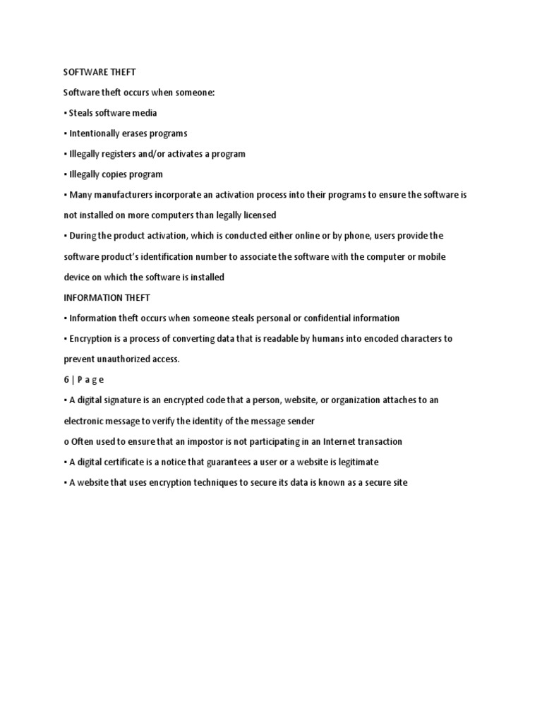 Software Theft | PDF