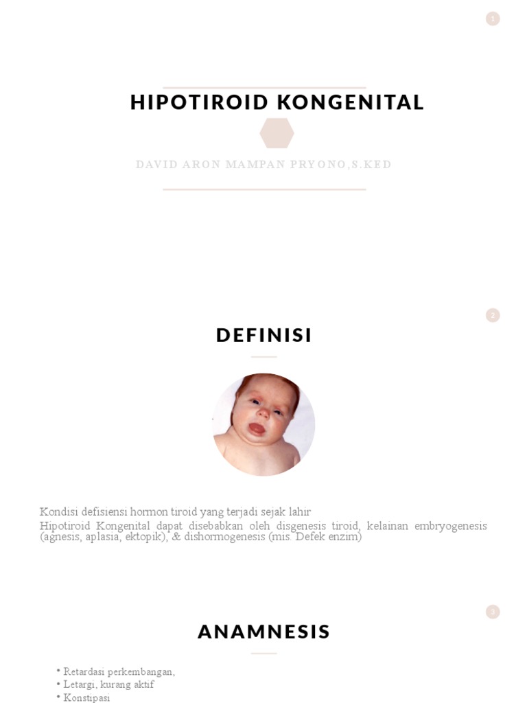 Hipotiroid Kongenital: Panduan Medis | PDF | Kesehatan Holistik